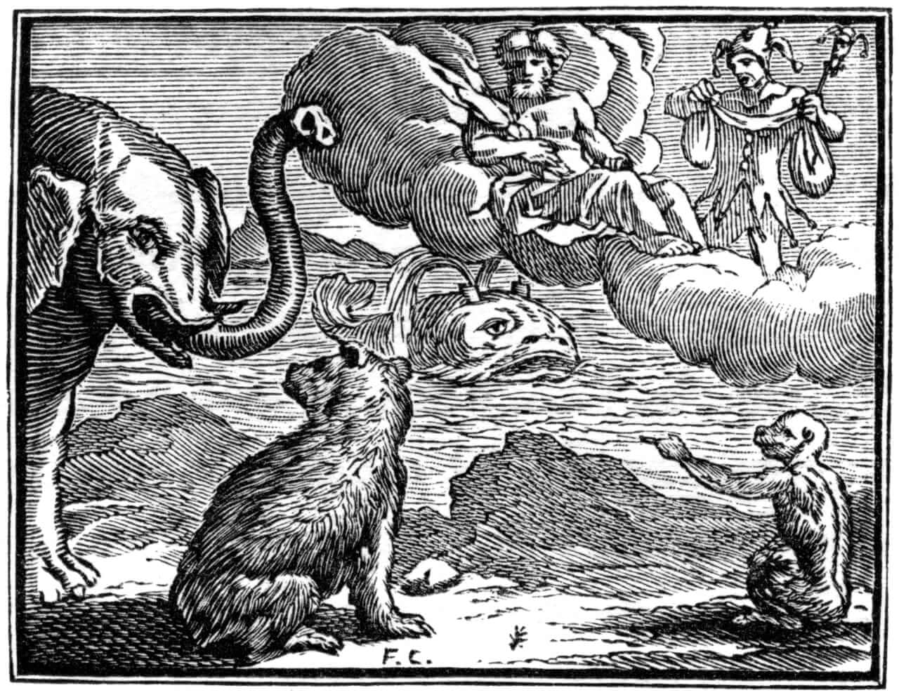 La Besace - Fable de Jean de La Fontaine - Fables de La Fontaine