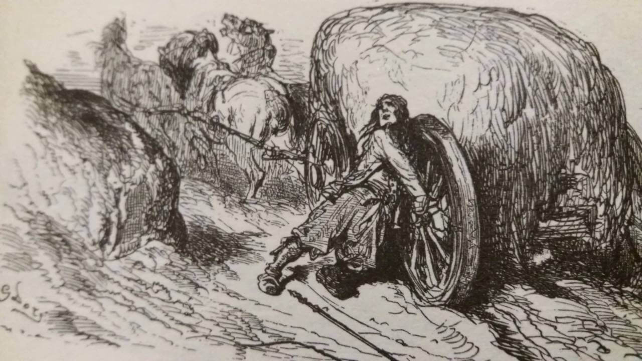 Le Chartier Embourbé - Fable de Jean de La Fontaine - Fables de La Fontaine