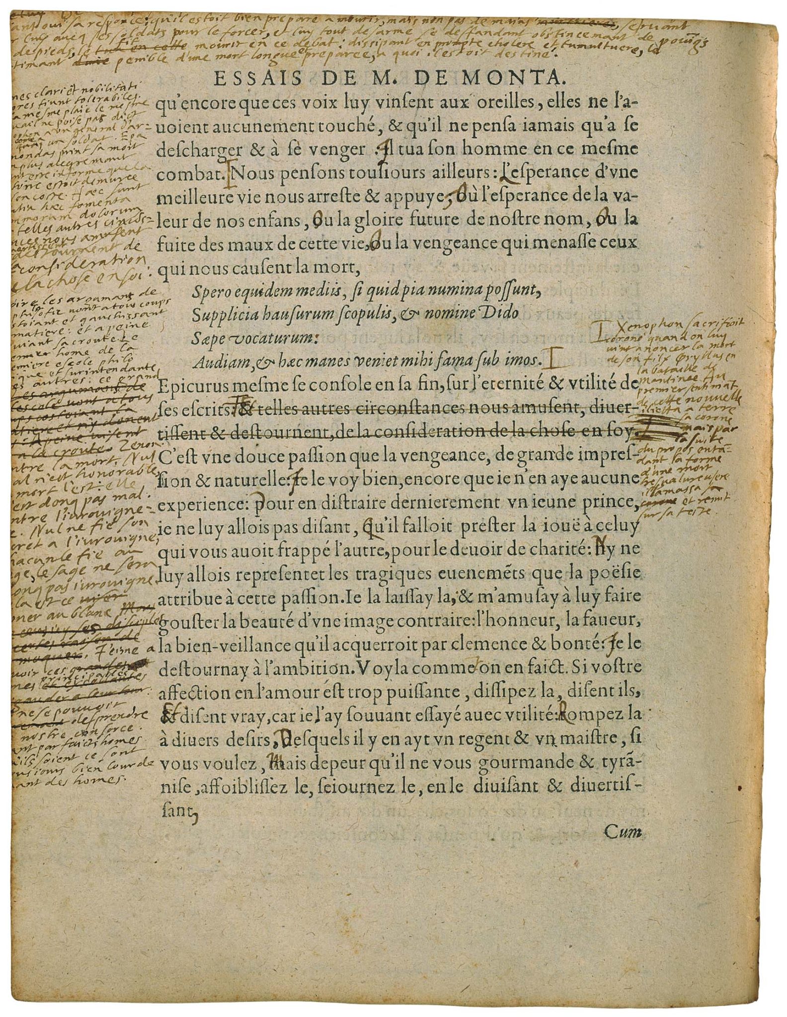 De La Diversion - Essai de Michel de Montaigne - Essais - Livre 3 ...