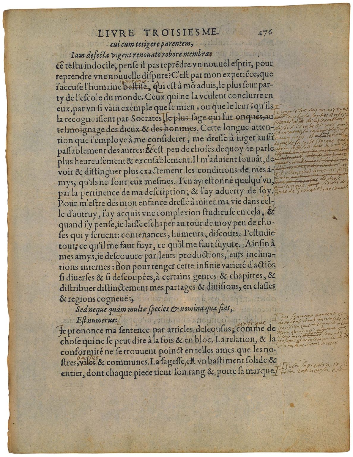 De l’Experience - Essai de Michel de Montaigne - Essais - Livre 3 ...