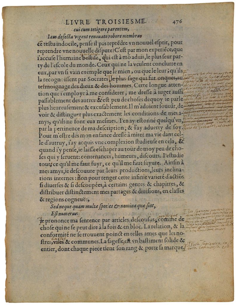 De l’Experience - Essai de Michel de Montaigne - Essais - Livre 3 ...