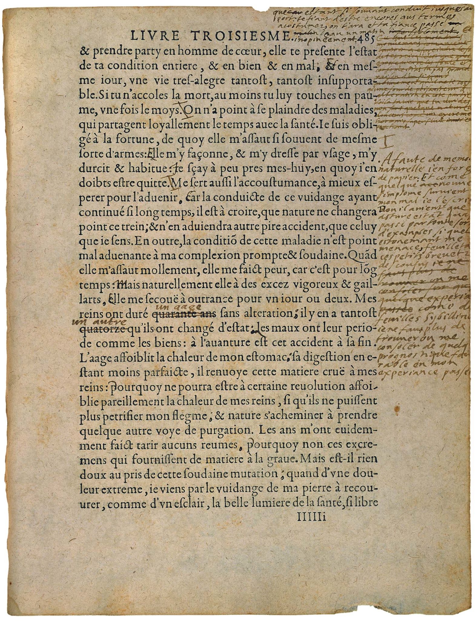 De l’Experience - Essai de Michel de Montaigne - Essais - Livre 3 ...