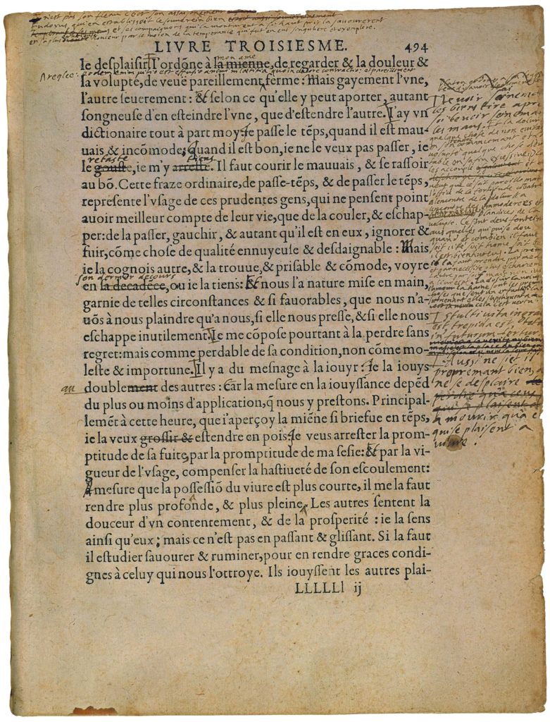 De l’Experience - Essai de Michel de Montaigne - Essais - Livre 3 ...